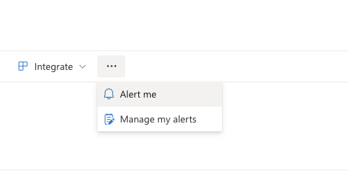 How to Set Up Alerts – PEPFAR SharePoint