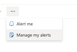 How to Set Up Alerts – PEPFAR SharePoint